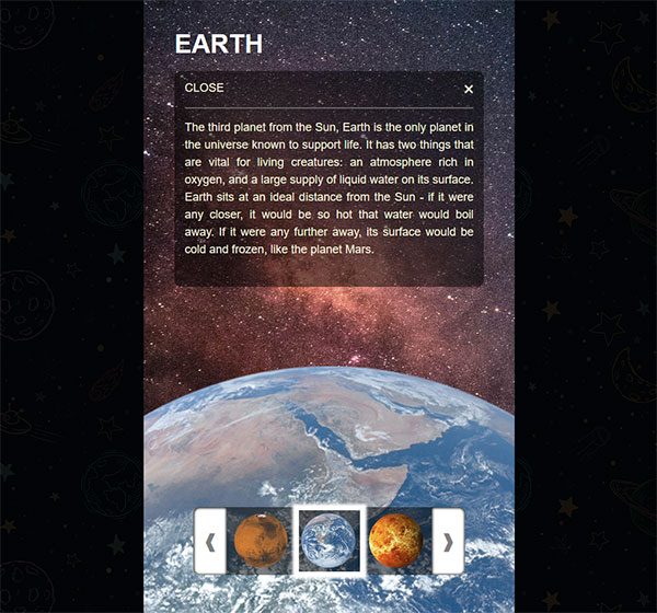 GitHub - mateusz-kiszczak/solar-system-planets: Explore the orbs in the ...