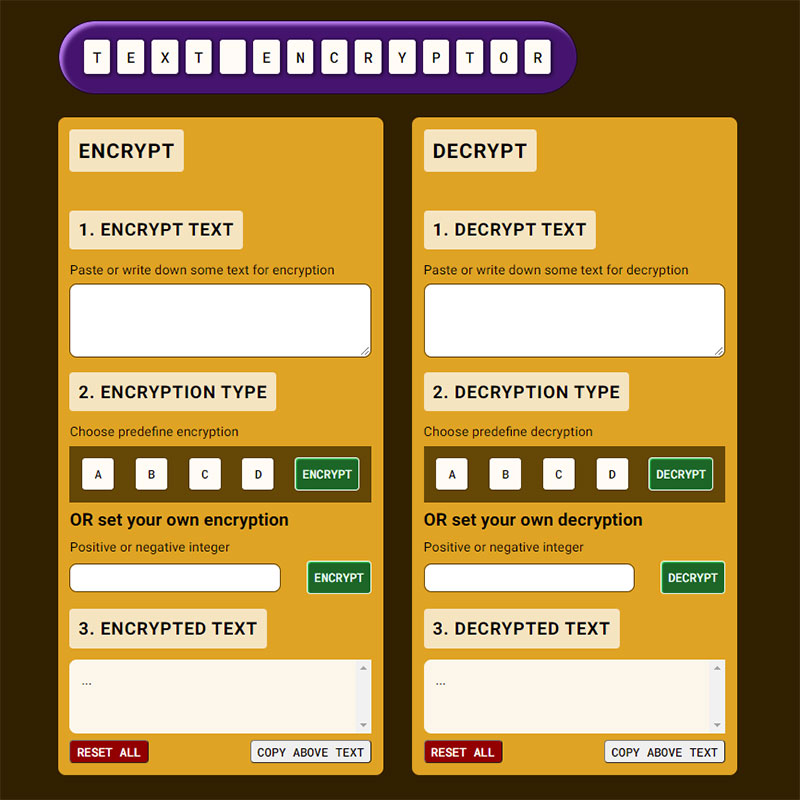GitHub - mateusz-kiszczak/text_encryptor: Encrypt and decrypt the text ...